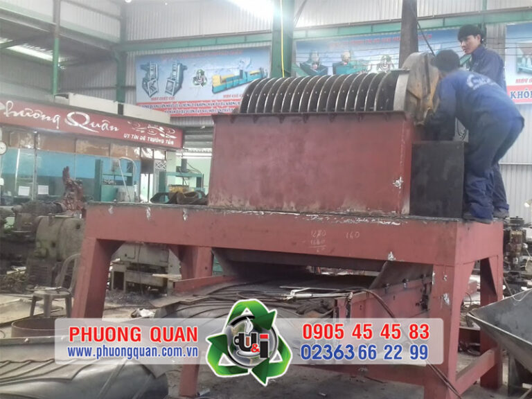 Máy Nghiền Ván Bóc - 10 Tấn